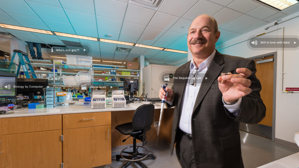 Nobel Labs 360° - Bruce Beutler | Lindau Mediatheque