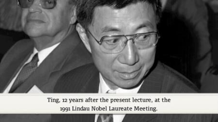 Samuel Ting - Lectures | Lindau Mediatheque