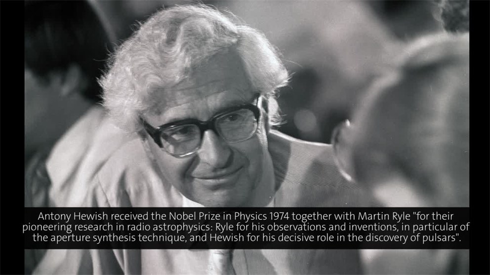Antony Hewish - Lectures | Lindau Mediatheque