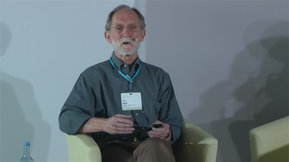 Peter Agre - Agora Talks | Lindau Mediatheque