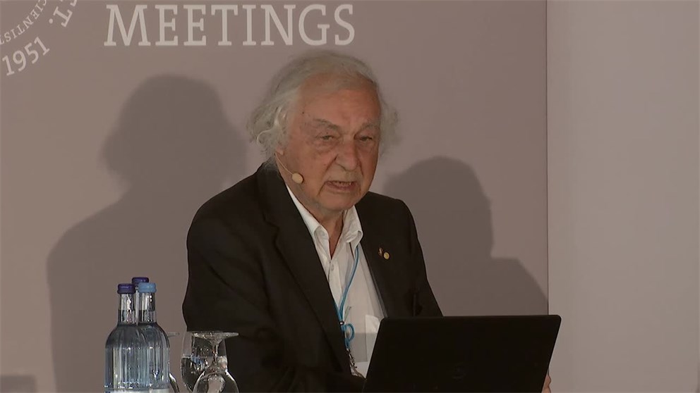 Robert Huber - Agora Talks | Lindau Mediatheque